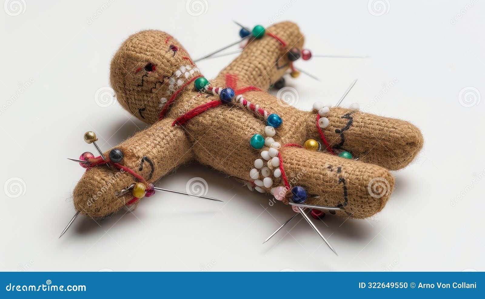 Voodoo Doll Cartoon Character Vector Image Template | CartoonDealer.com ...