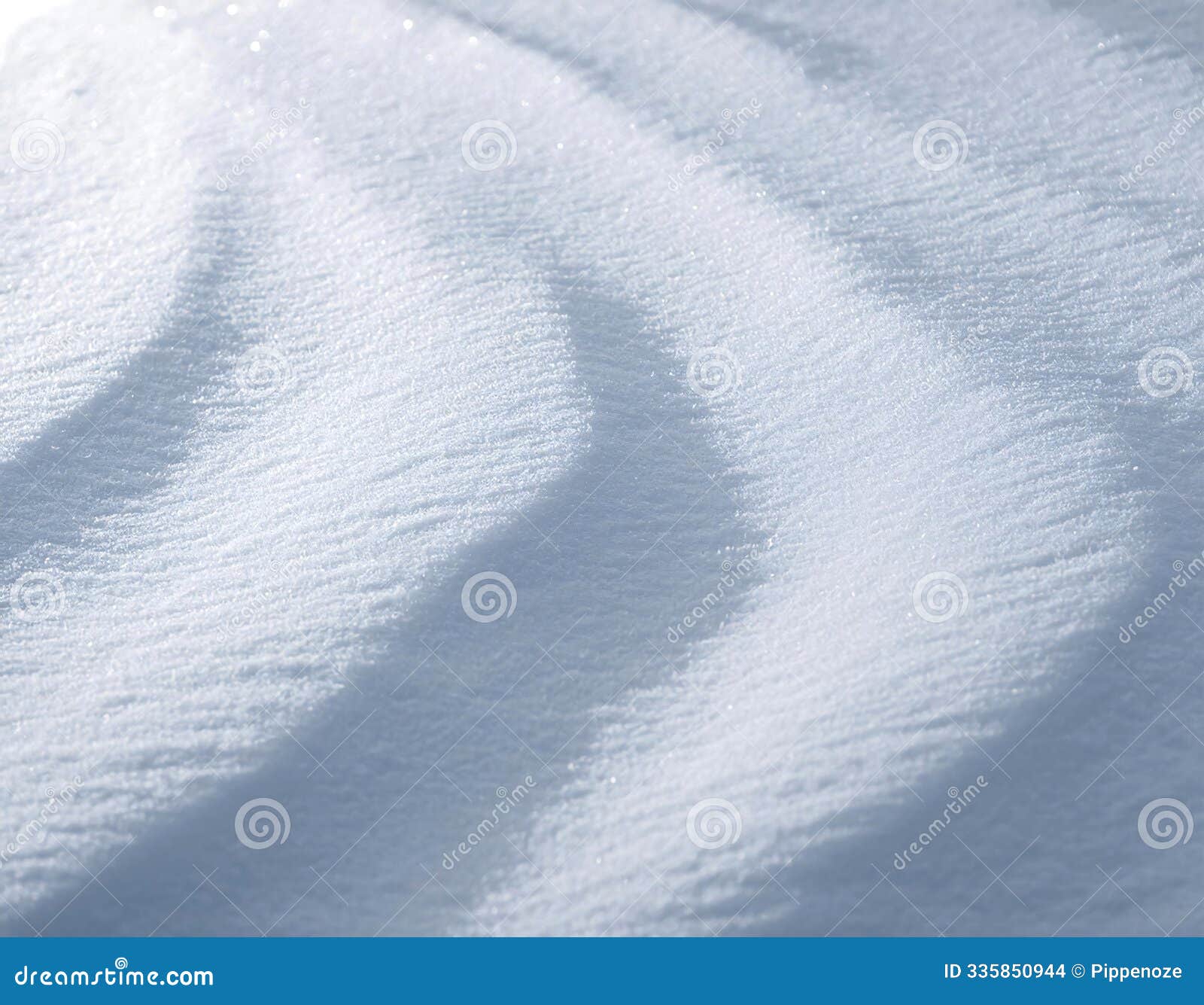 Side View of the Wavy Snow Texture on the Ground Stock Illustration ...