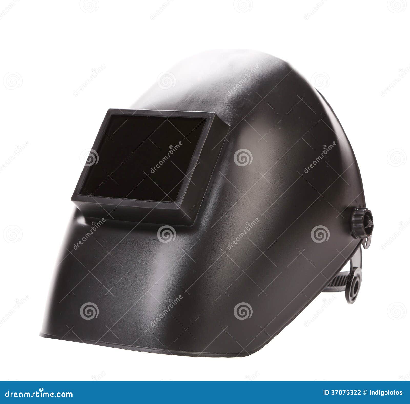 Side view of welding mask. stock photo. Image of industrial - 37075322