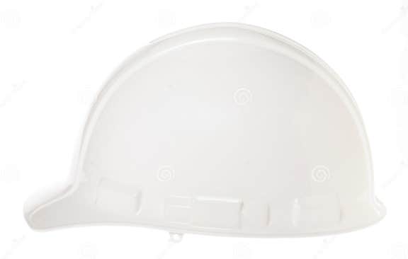 Isolated Hard Hat - Side White Stock Photo - Image of working, hard ...