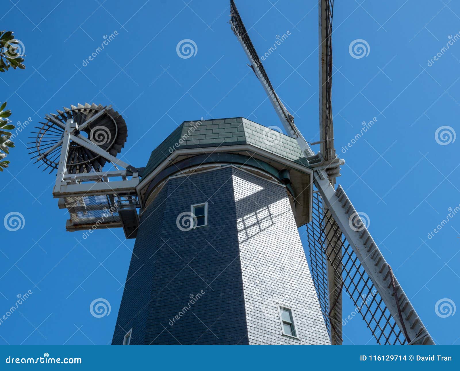 Side View Windmill Stock Photos - Royalty Free Pictures