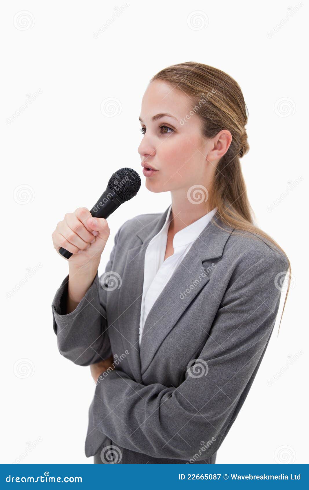 Microphone Side View Close Up White Stock Photos - Free & Royalty-Free ...