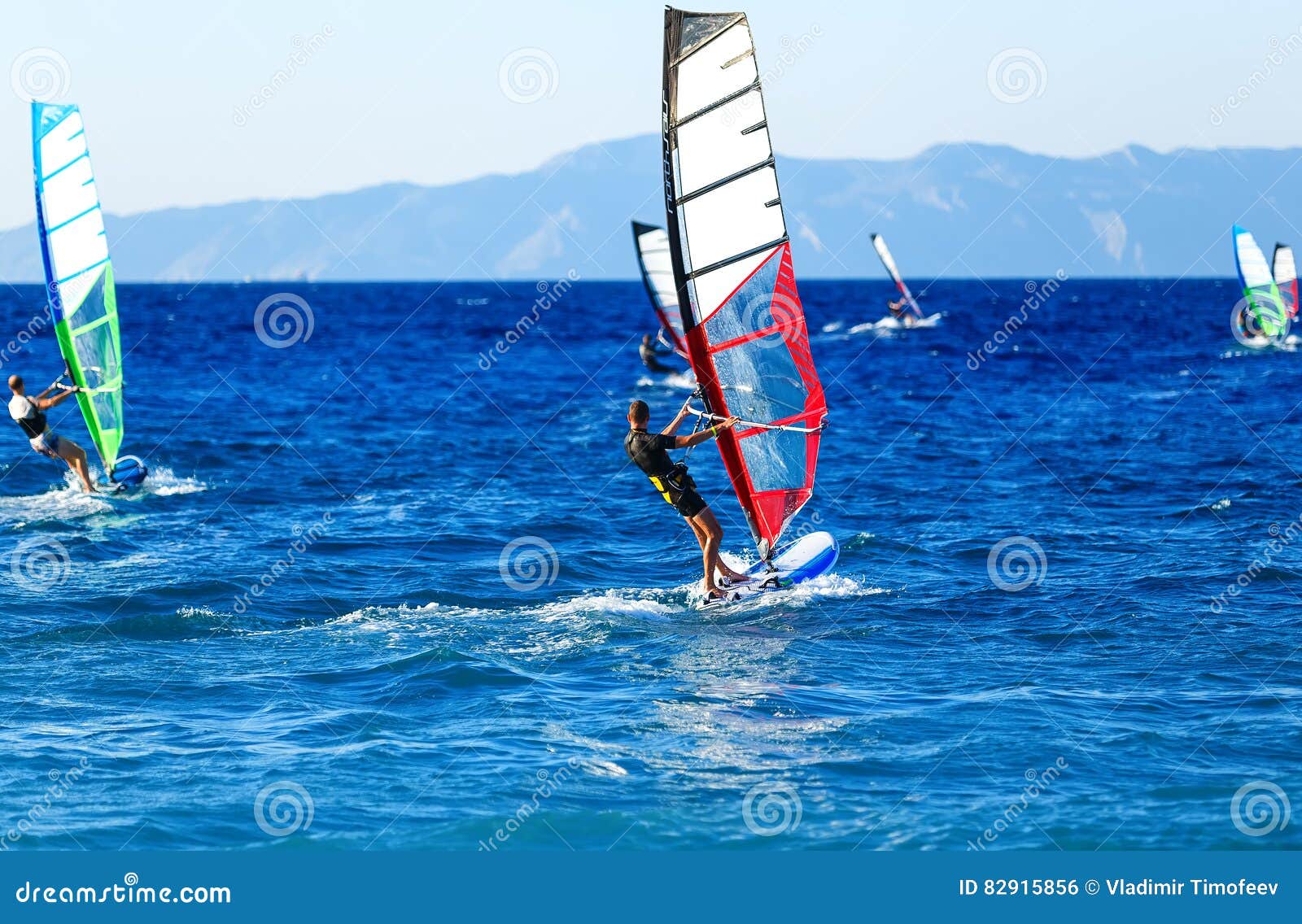 Windsurfer Editorial Photo | CartoonDealer.com #15890797