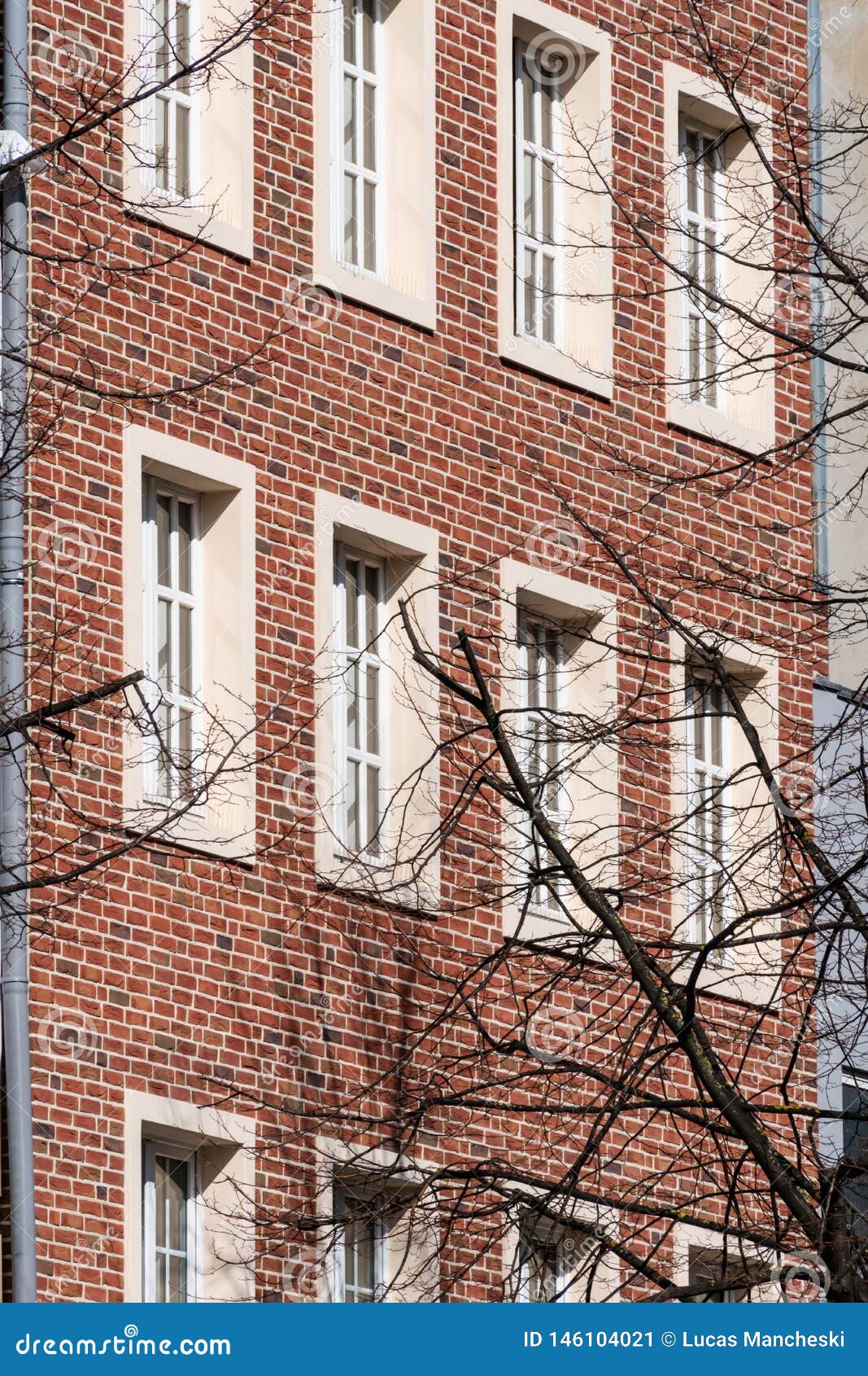 Side Wall of Building Development Stock Image - Image of style ...