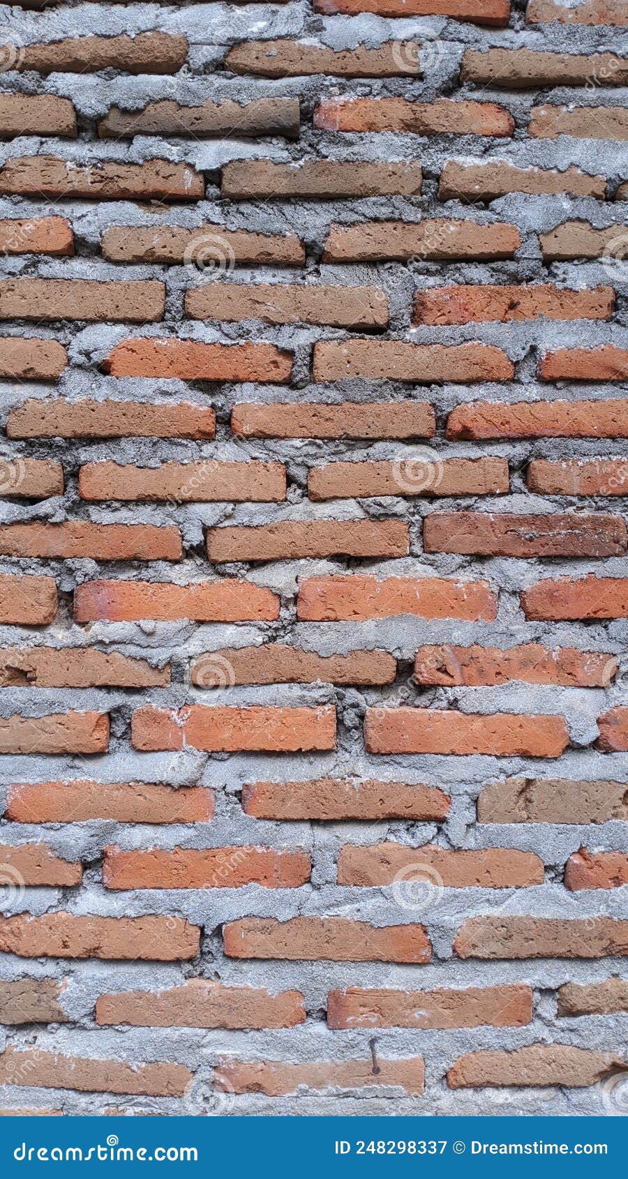The Side Walls of the House are Made of Bricks and Cement that are ...