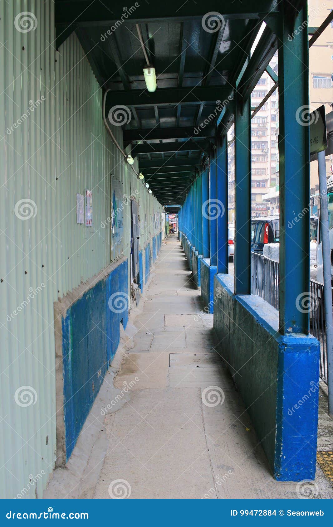 Side Way in Construction Site, Nobody Stock Photo - Image of route ...