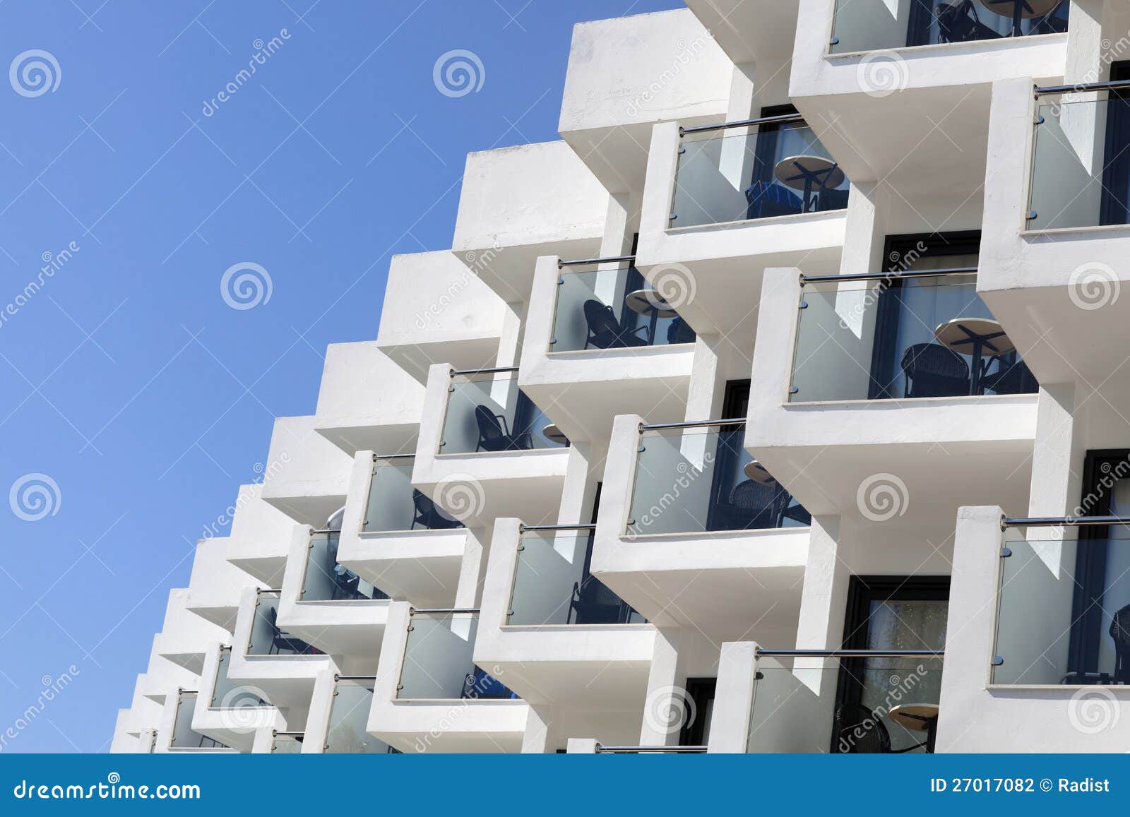Side of white building stock photo. Image of blue, modern - 27017082