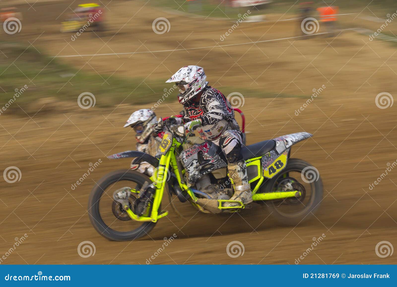 Sidecar cross race editorial stock image. Image of quick - 21281769