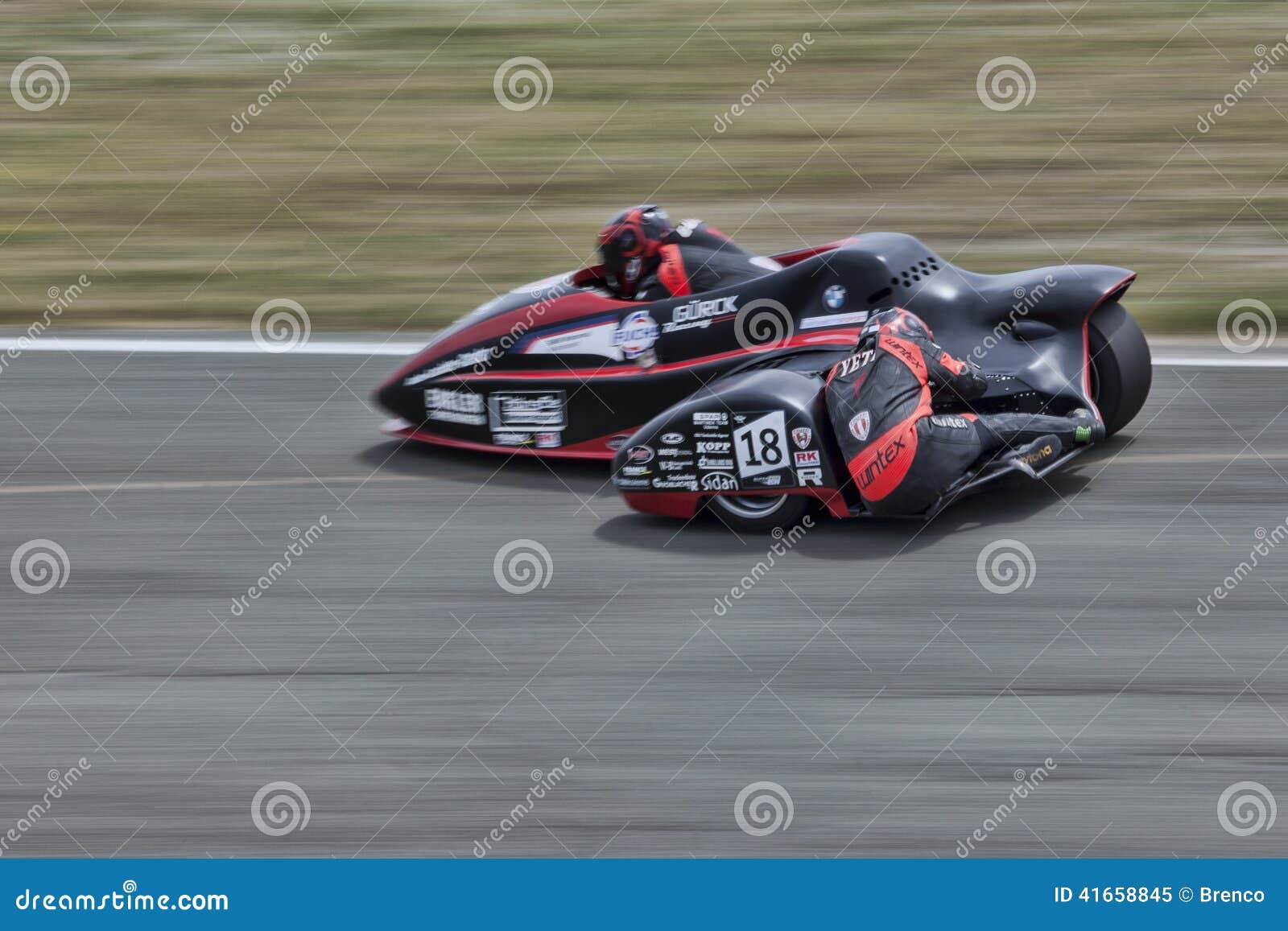 Sidecar 4 editorial image. Image of grobnik, runway, helmets - 41658845