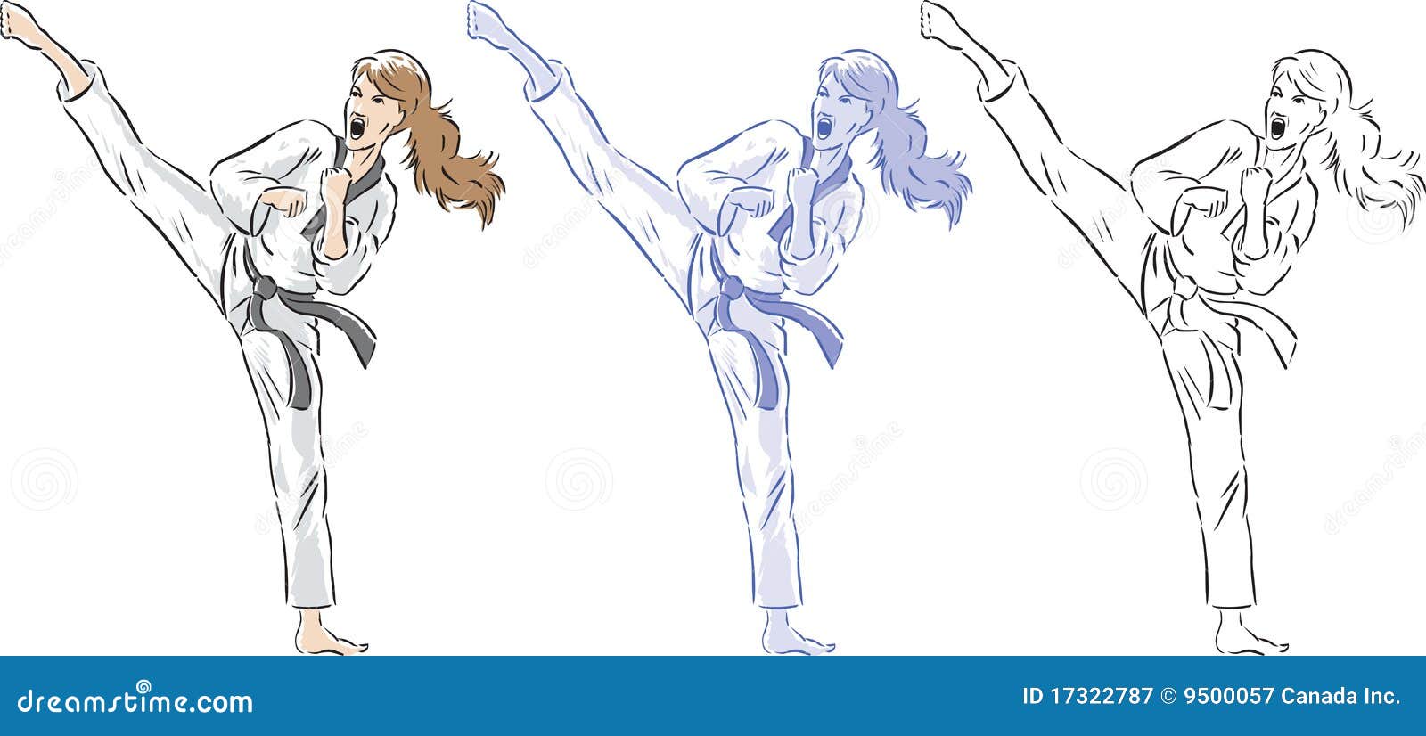 Sidekick Girl Cartoon Vector | CartoonDealer.com #18383605