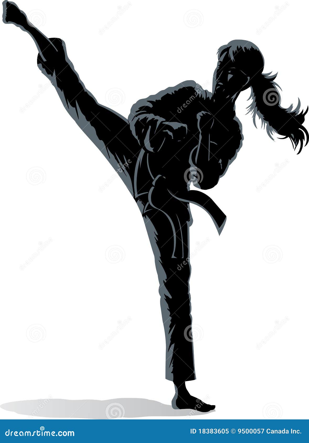 Sidekick Girl Cartoon Vector | CartoonDealer.com #18383605