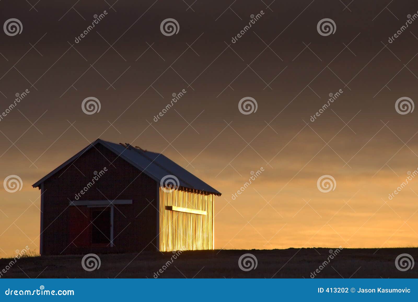 Sidelit Barn stock photo. Image of barn, light, rural, farming - 413202
