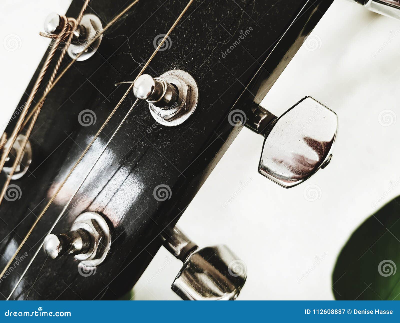 Sides of a guitar stock image. Image of composing, sound - 112608887