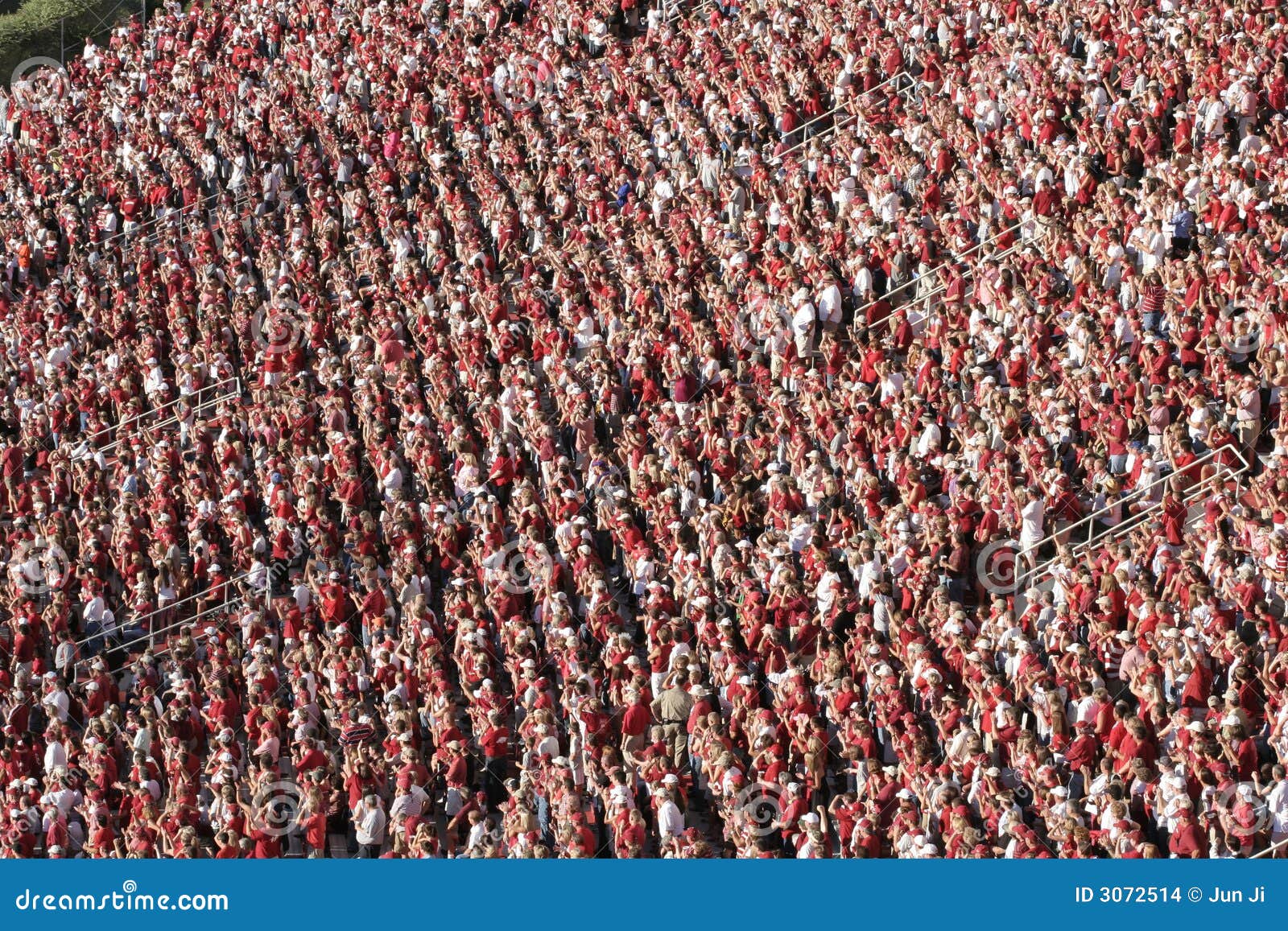 Sideview of football crowd editorial stock image. Image of seat - 3072514
