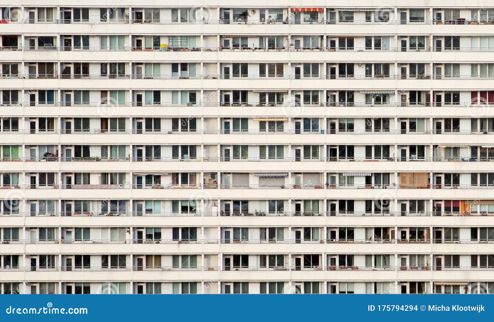 SIdeview of an Simple Appartment Building Stock Photo - Image of simple ...