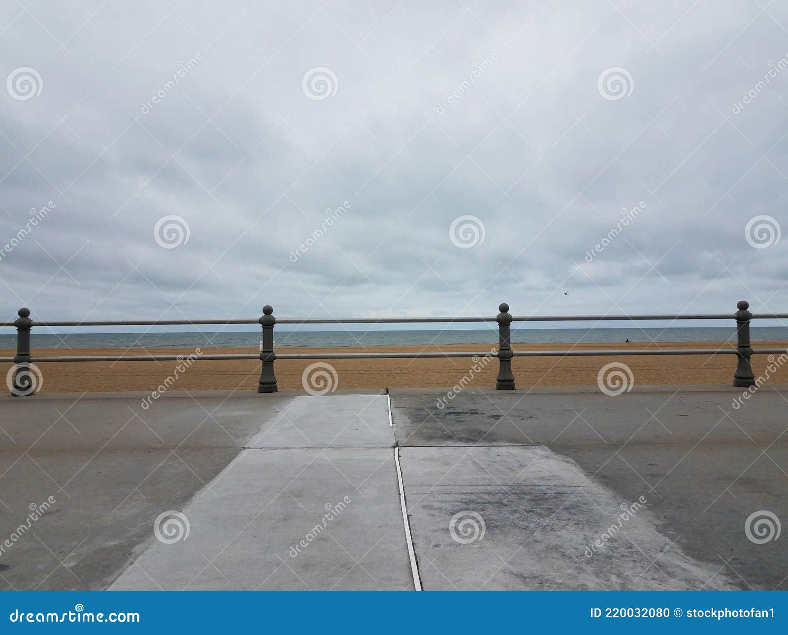Sidewalk and Beach and Water and Coast Stock Photo - Image of sand ...