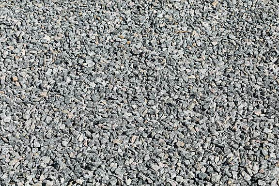 Sidewalk only with Compacted Crushed Stone Stock Photo - Image of ...