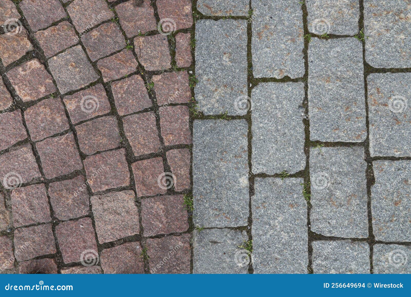 Sidewalk Ground Made of Bricks Stock Photo - Image of concrete, street ...