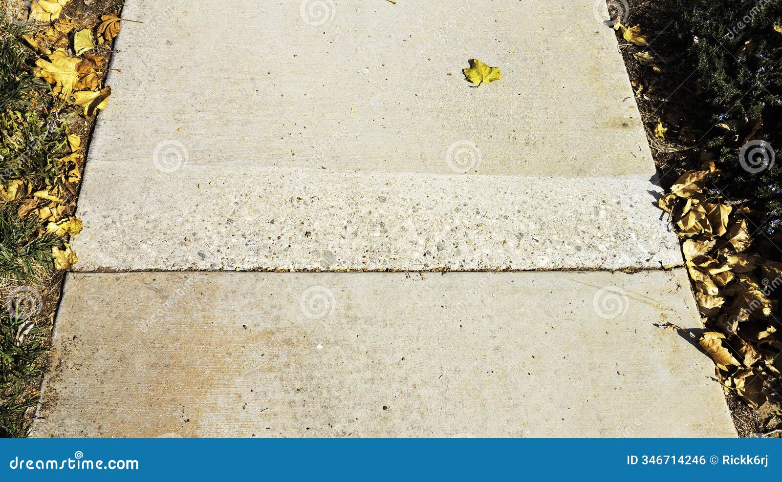 Sidewalk that Has Been Sawed To Remove Trip Hazard Stock Photo - Image ...