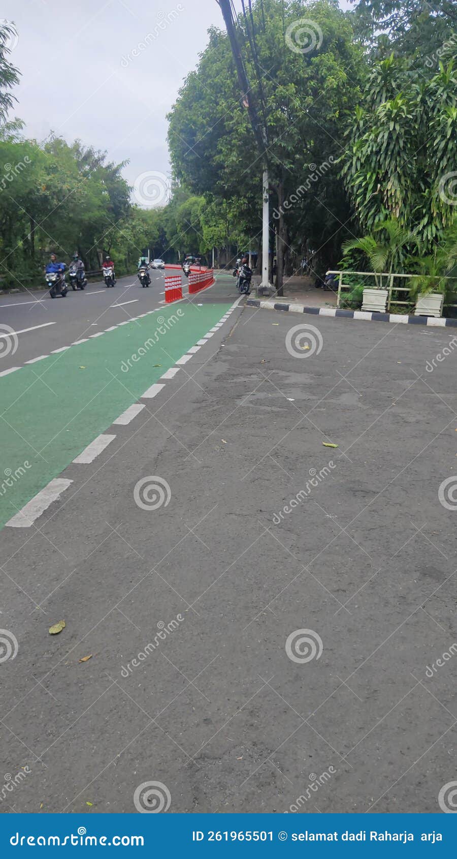 The Sidewalk of the Noble Hotel Senayan Jakarta Stock Image - Image of ...