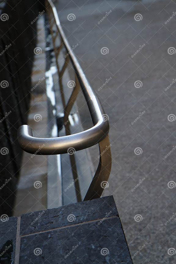 Sidewalk railing stock image. Image of stone, background - 16616071