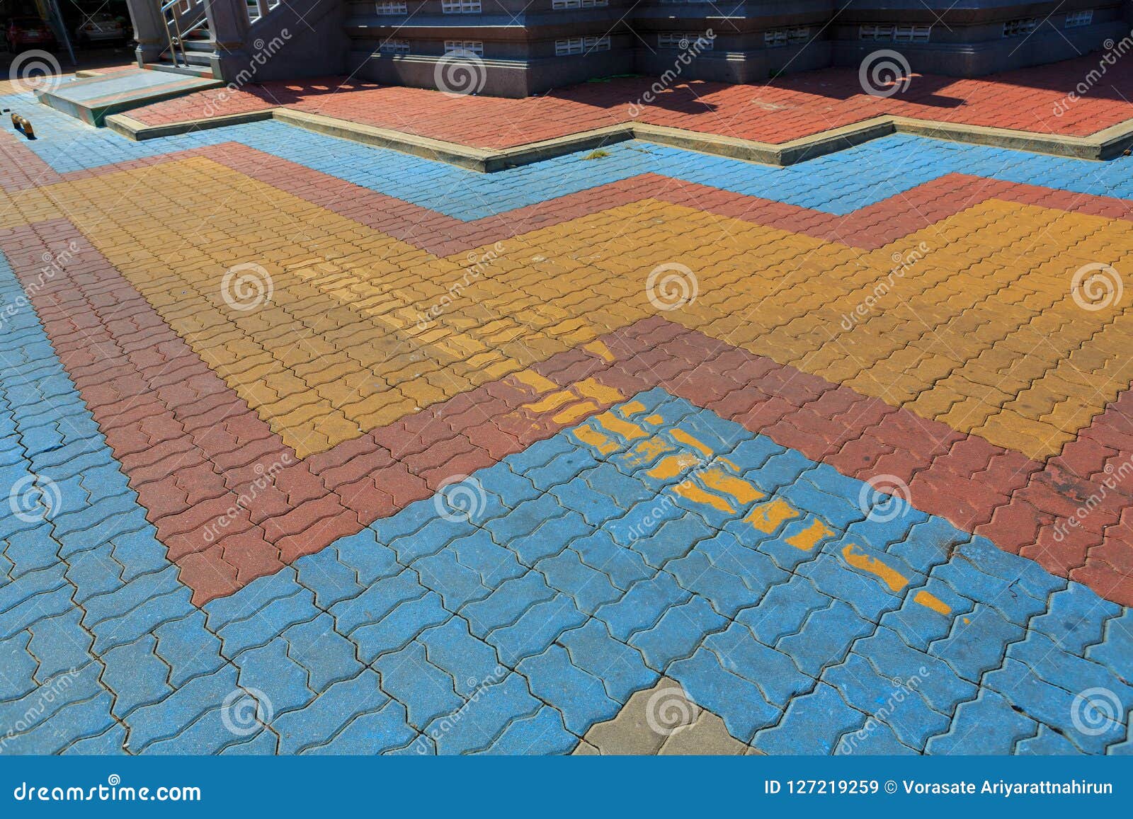 City Sidewalk Texture Seamless