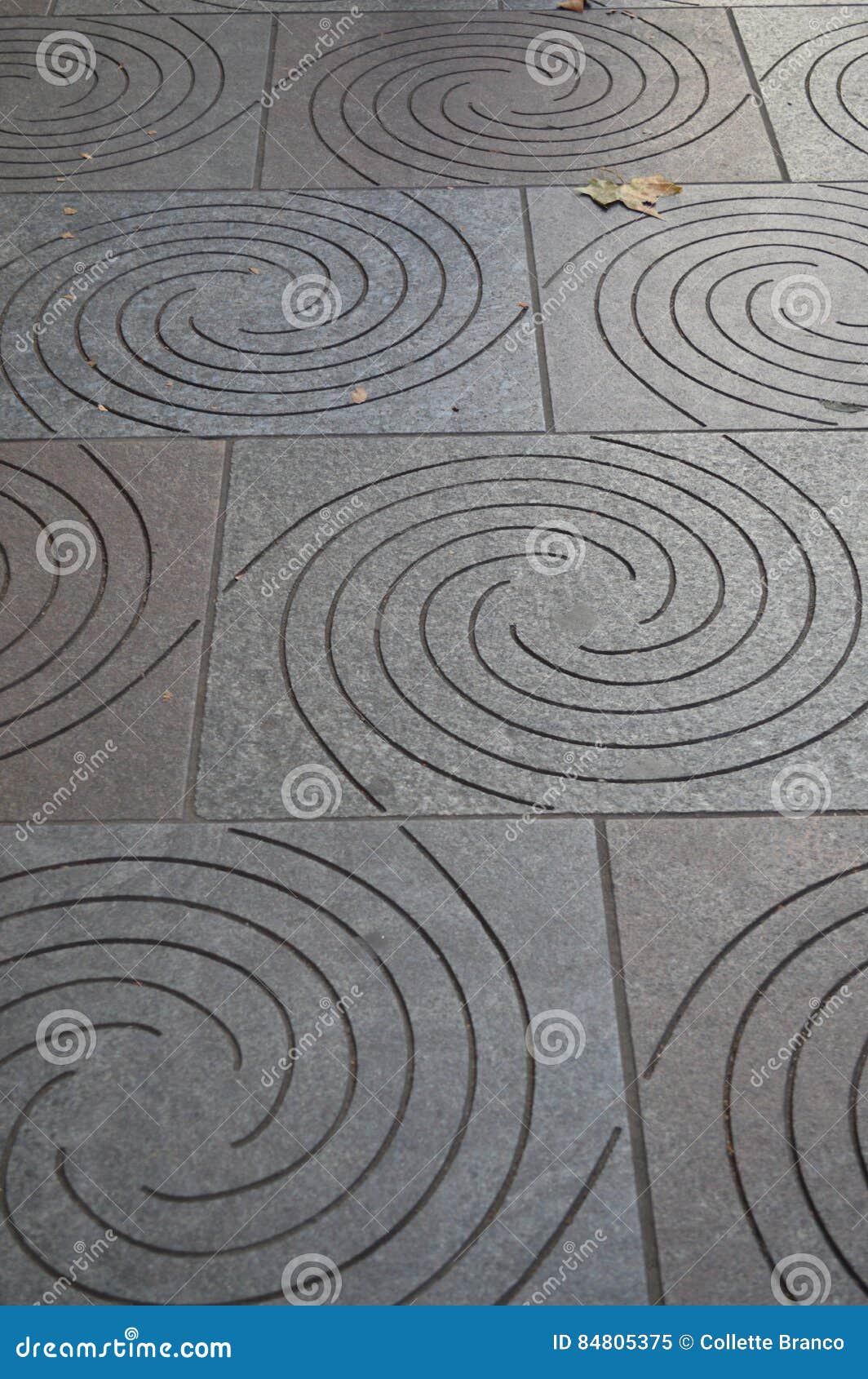 Sidewalk Swirly Design stock image. Image of street, nature - 84805375