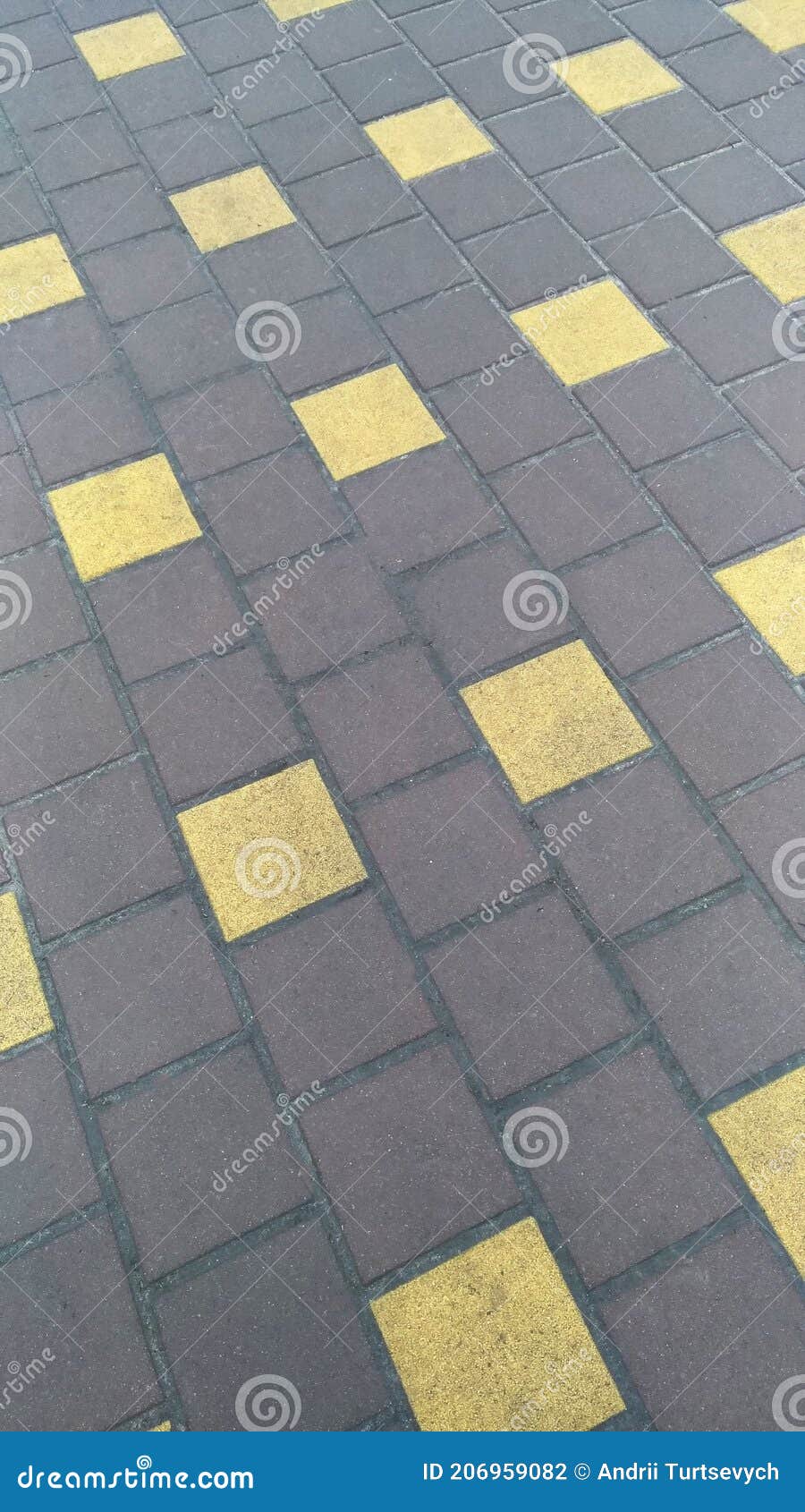 Sidewalk Tiles with a Pattern, Covering the Pedestrian Area Stock Photo ...