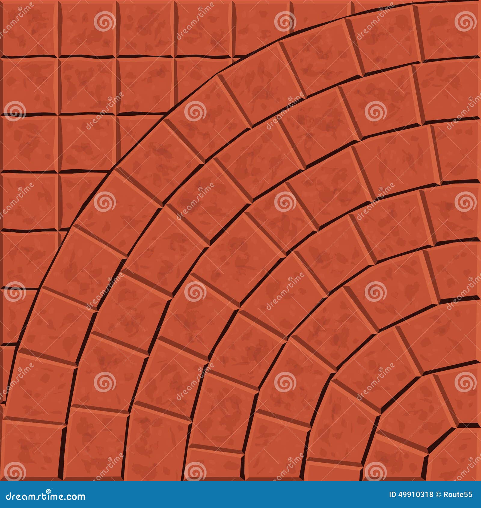 Sidewalk tiles stock vector. Illustration of ground, pave - 49910318