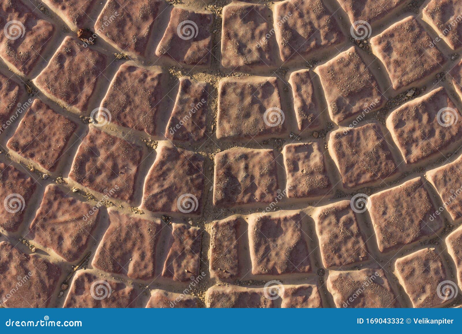 Sidewalk Tiles with a Pattern. Stock Photo - Image of grunge, cement ...