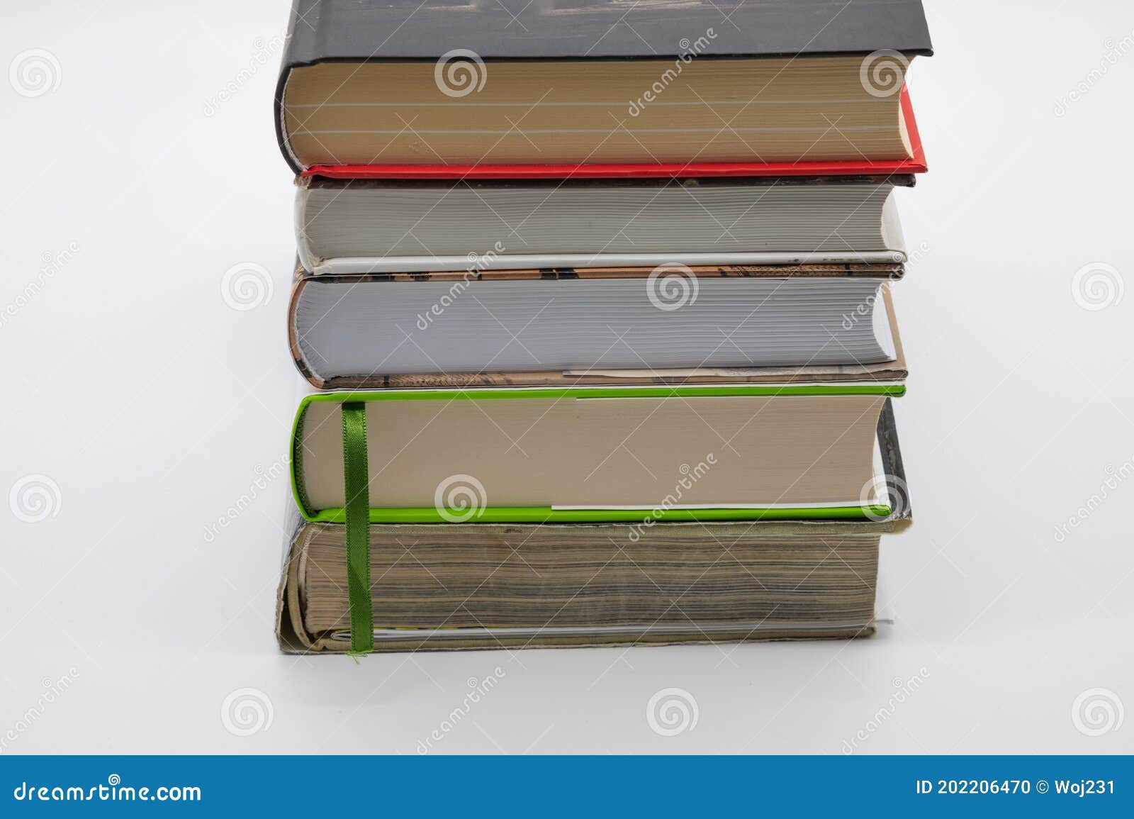 Sideways books stock photo. Image of iron, green, tabs - 202206470