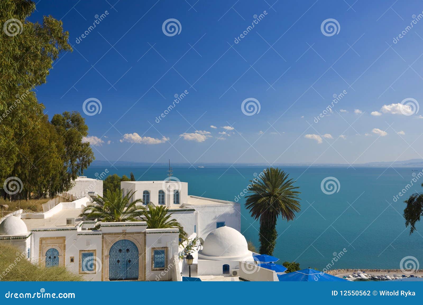 Sidi Bou Said, Famouse Village With Traditional Tunisian Architecture ...