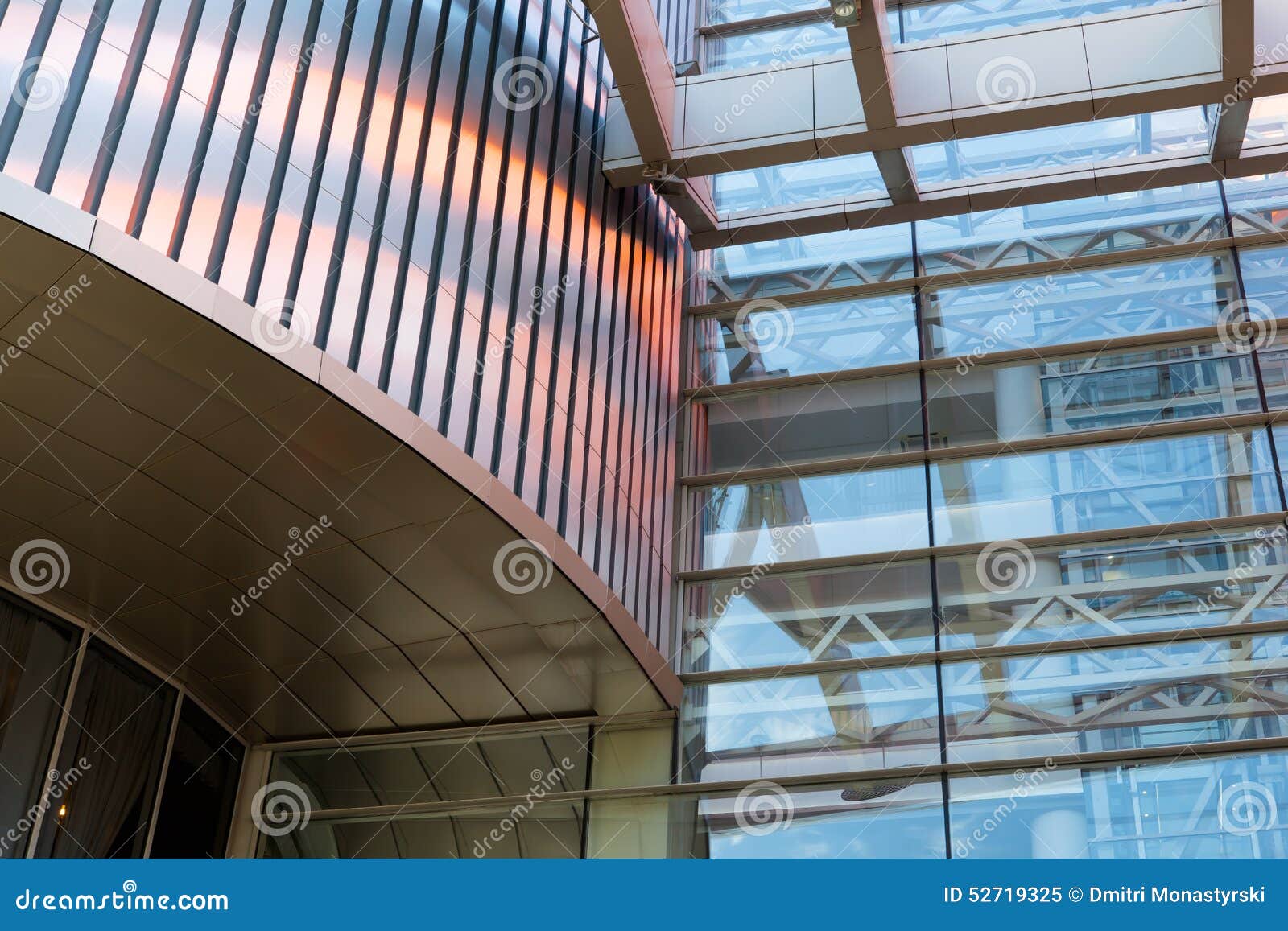 Siding Metal Plates, Double-glazed Windows. Stock Image - Image of ...