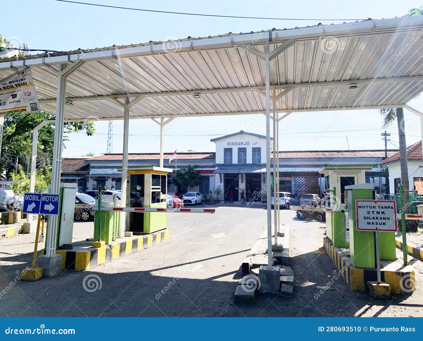 Sidoarjo Train Station, East Java Editorial Image - Image of sidoarjo ...
