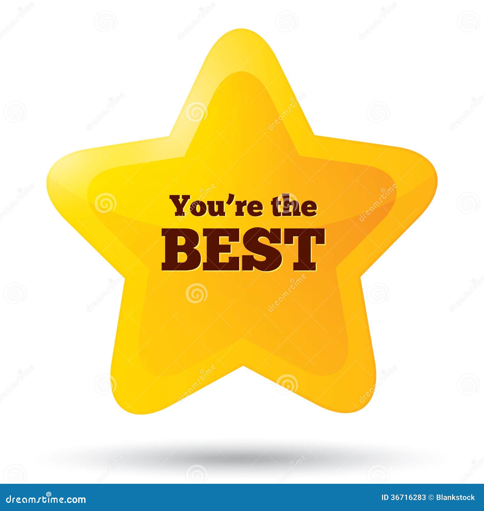 Sie Sind Die Beste Ikone. Kundendienstpreis. Stock Abbildung ...