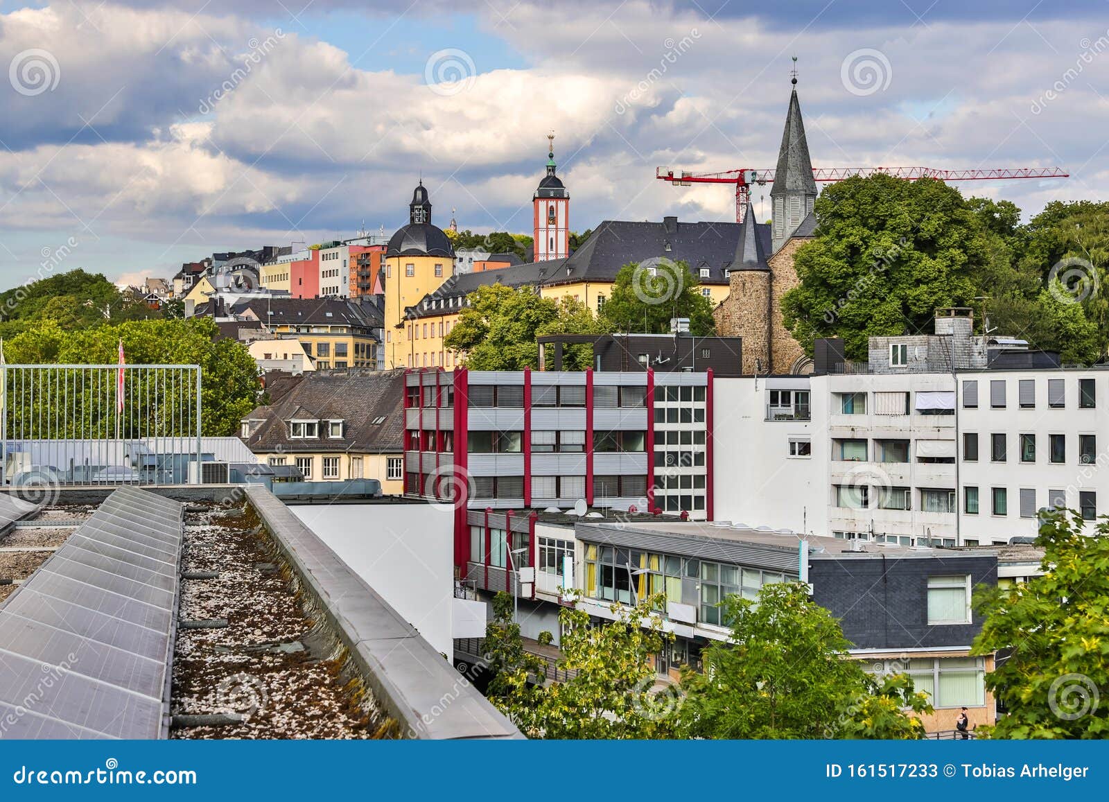 Siegen Historic City in Germany Stock Image - Image of sieg, german ...