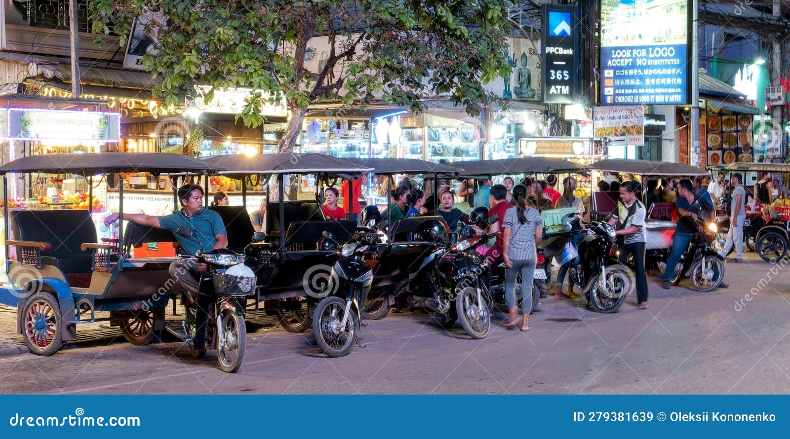 Drivers Of Tuk-tuks Waiting For Customers At The Bus Station. Chiang ... Drivers Of Tuk-tuks Waiting For Customers At The Bus Station. Chiang ...