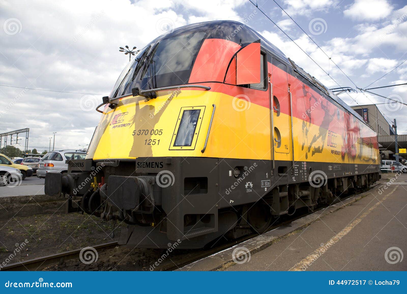 Siemens Locomotor EuroSprinter Fotografía editorial - Imagen de moderno ...