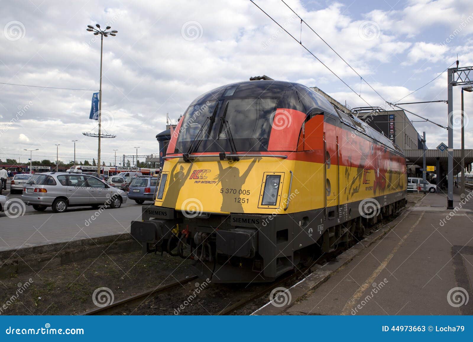 Siemens Locomotor EuroSprinter Foto de archivo editorial - Imagen de ...