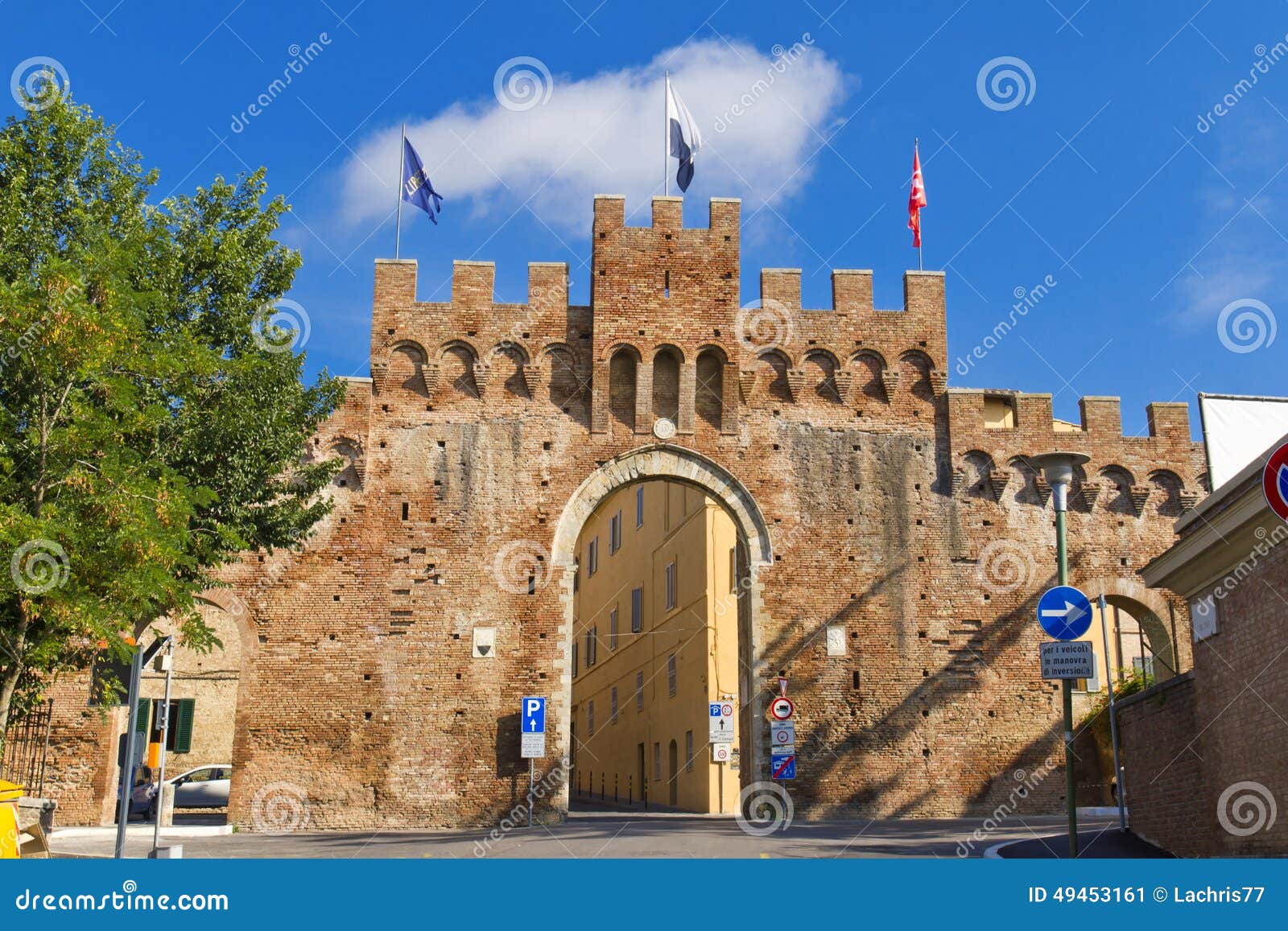 Siena stock image. Image of building, attraction, tuscany - 49453161