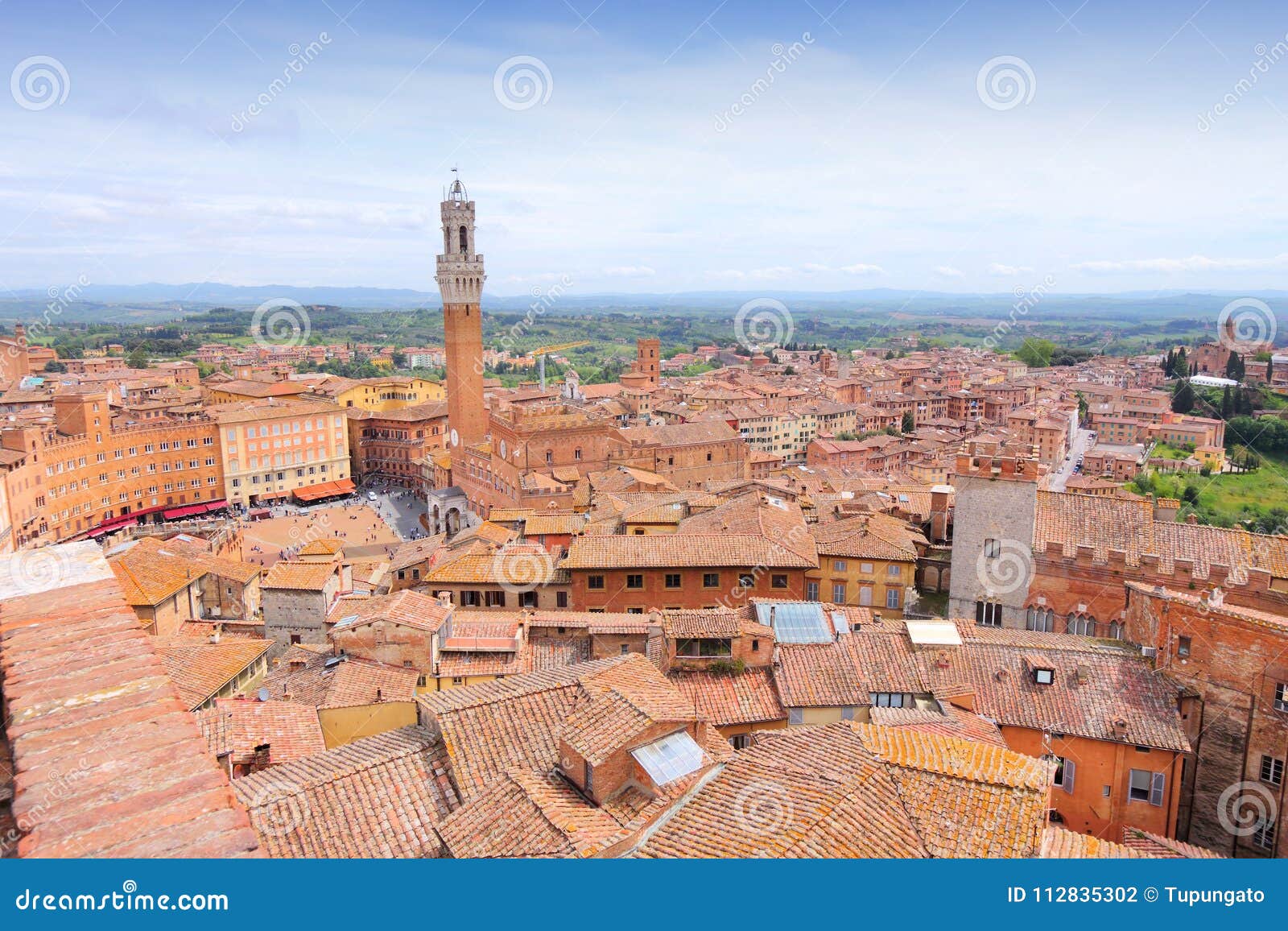 Siena Old Town stock foto. Image of middeleeuws, gebouw - 112835302