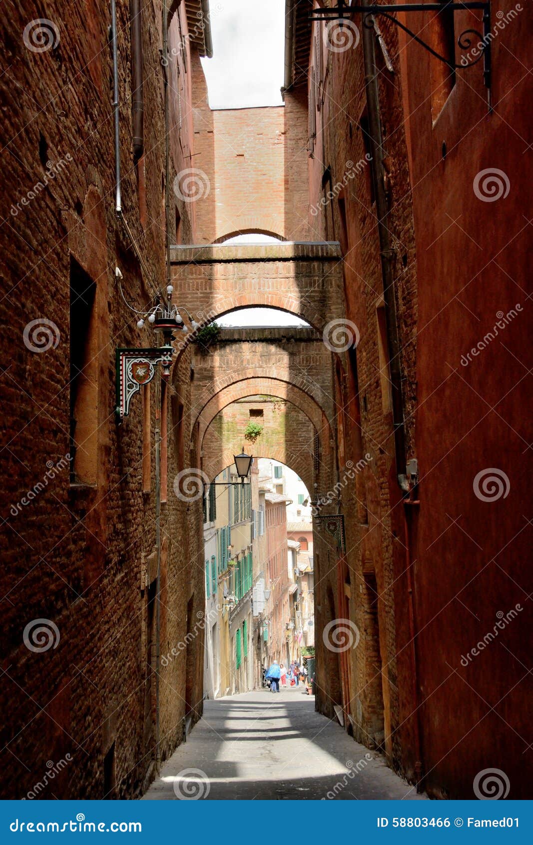 Siena. Old Town stock photo. Image of color, region, door - 58803466