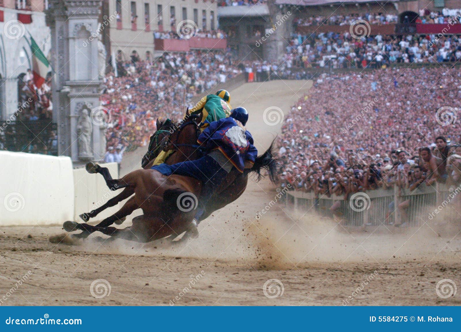 Siena s palio horse race editorial image. Image of riders - 5584275