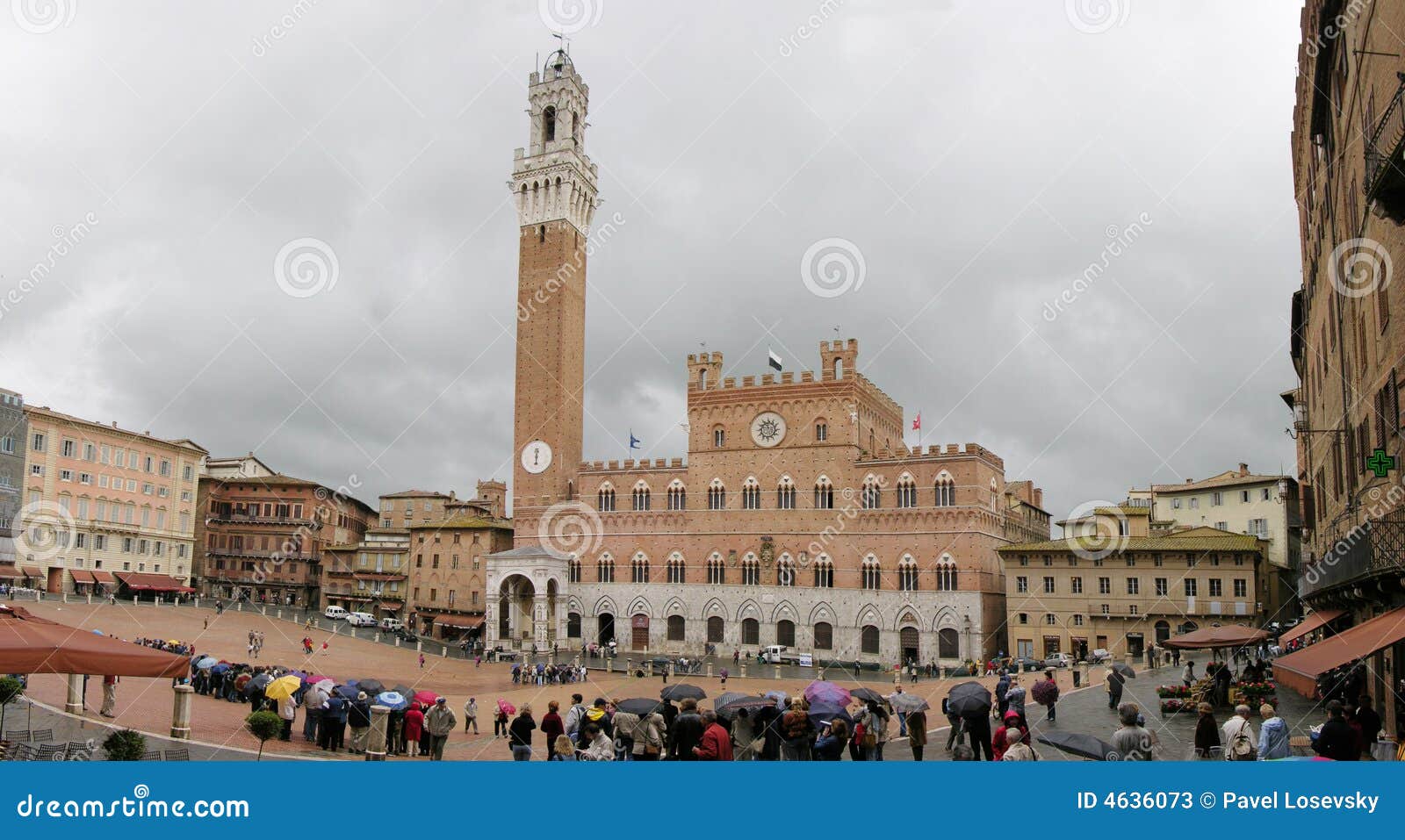 Sienna. Italy editorial stock photo. Image of beautiful - 4636073