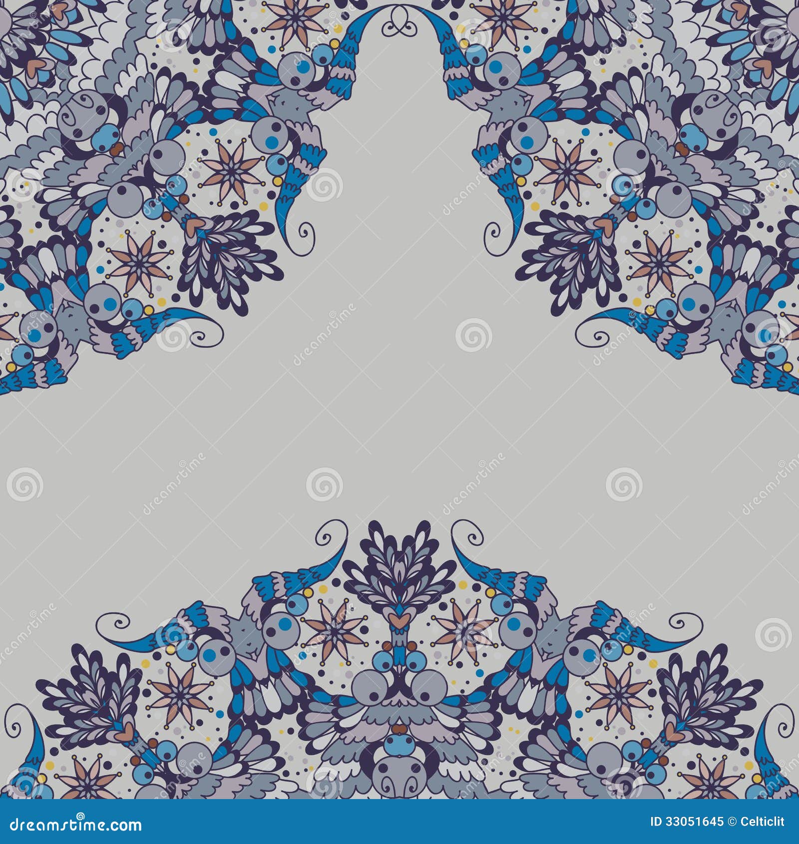 Sier Abstract Patroon in Hoeken Vector Illustratie - Illustration of ...