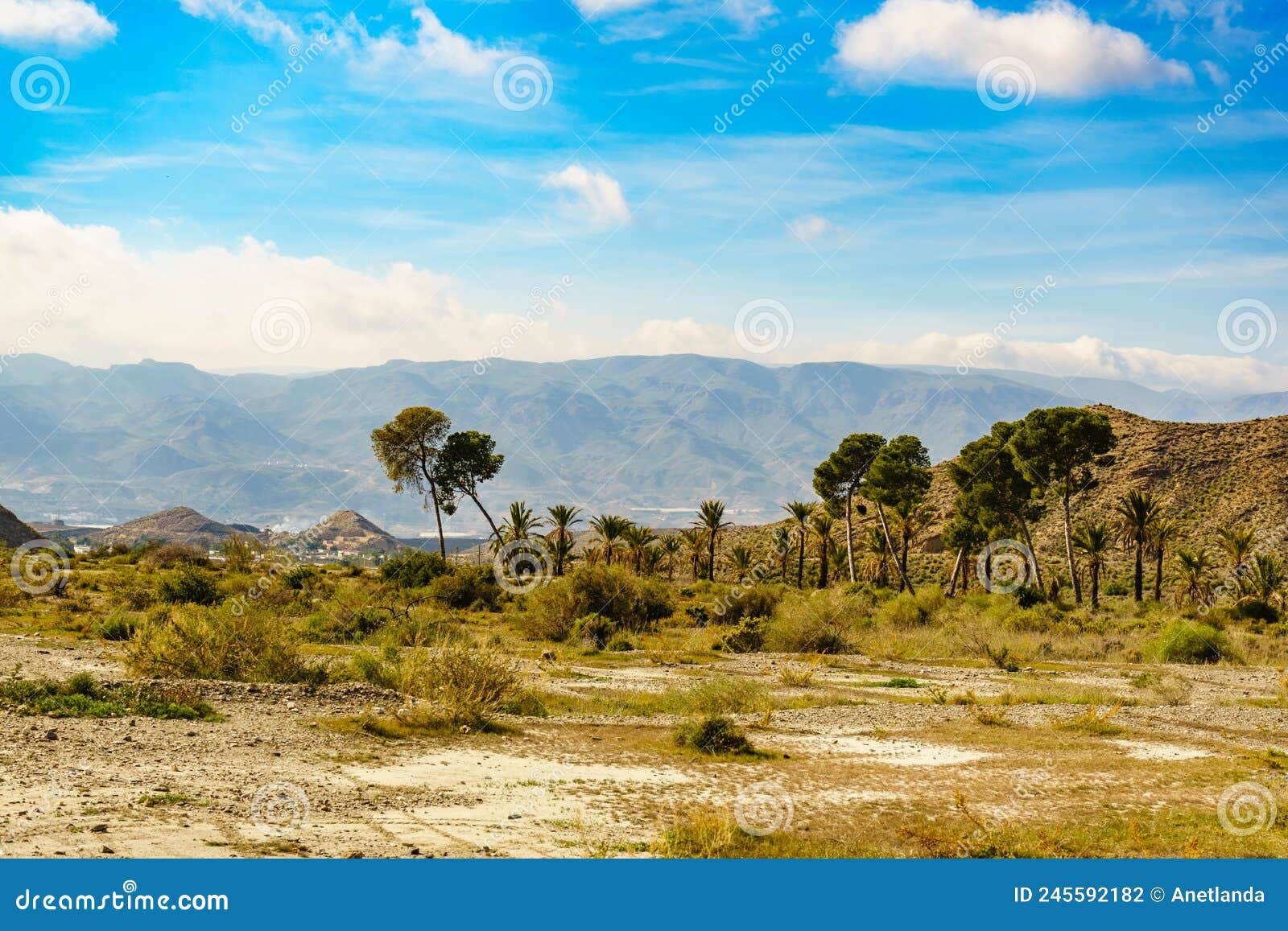 Sierra Alhamilla Landscape, Spain Stock Photo - Image of sierra ...