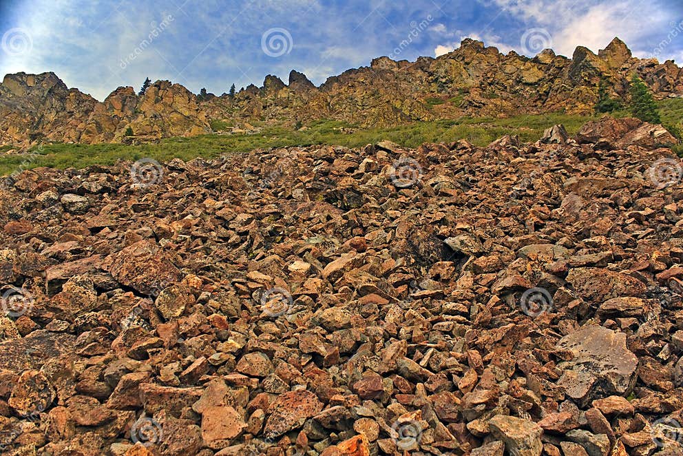 Sierra Buttes stock image. Image of california, trails - 12175759