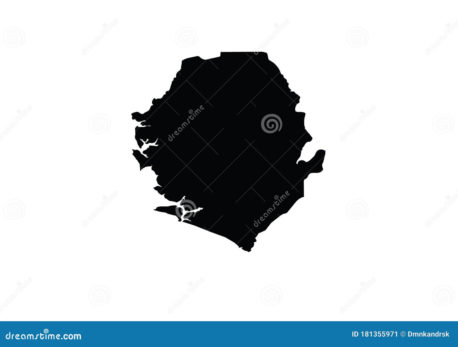 Sierra Leone Outline Map Country Shape Stock Vector - Illustration of ... Sierra Leone Outline Map Country Shape Stock Vector - Illustration of ...