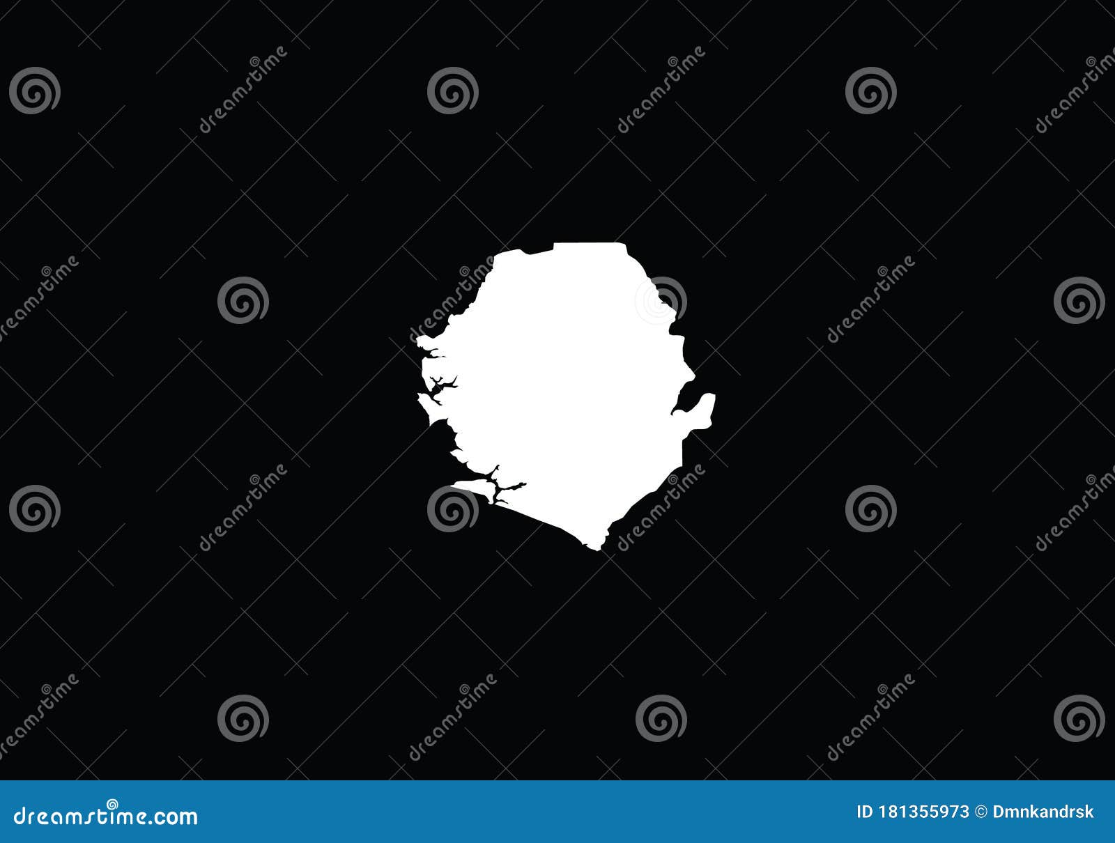Sierra Leone Outline Map Country Shape Stock Vector - Illustration of ... Sierra Leone Outline Map Country Shape Stock Vector - Illustration of ...