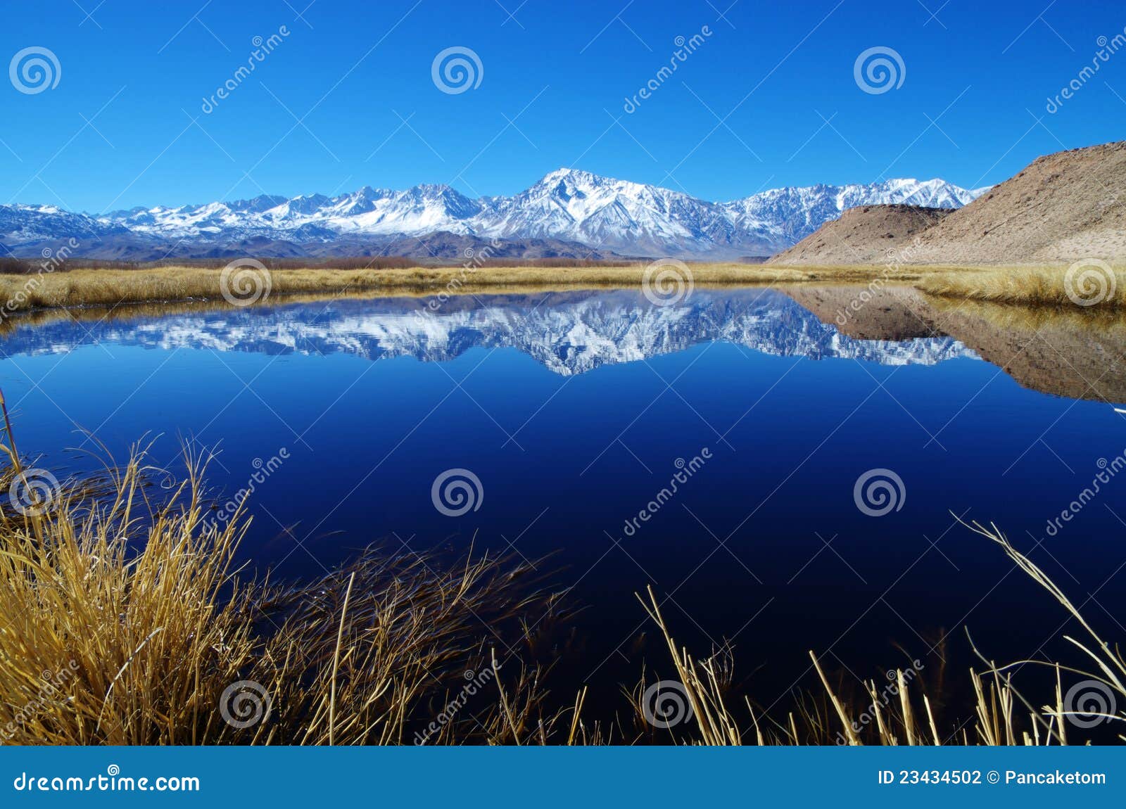 Mountain Reflection, Lake Clearwater Stock Photography | CartoonDealer ...